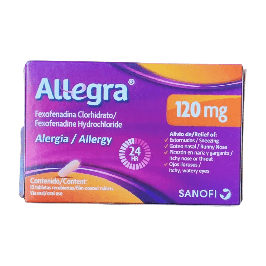 ALLEGRA 120MG X 10 TABS.RECUB – Farmacia La Buena