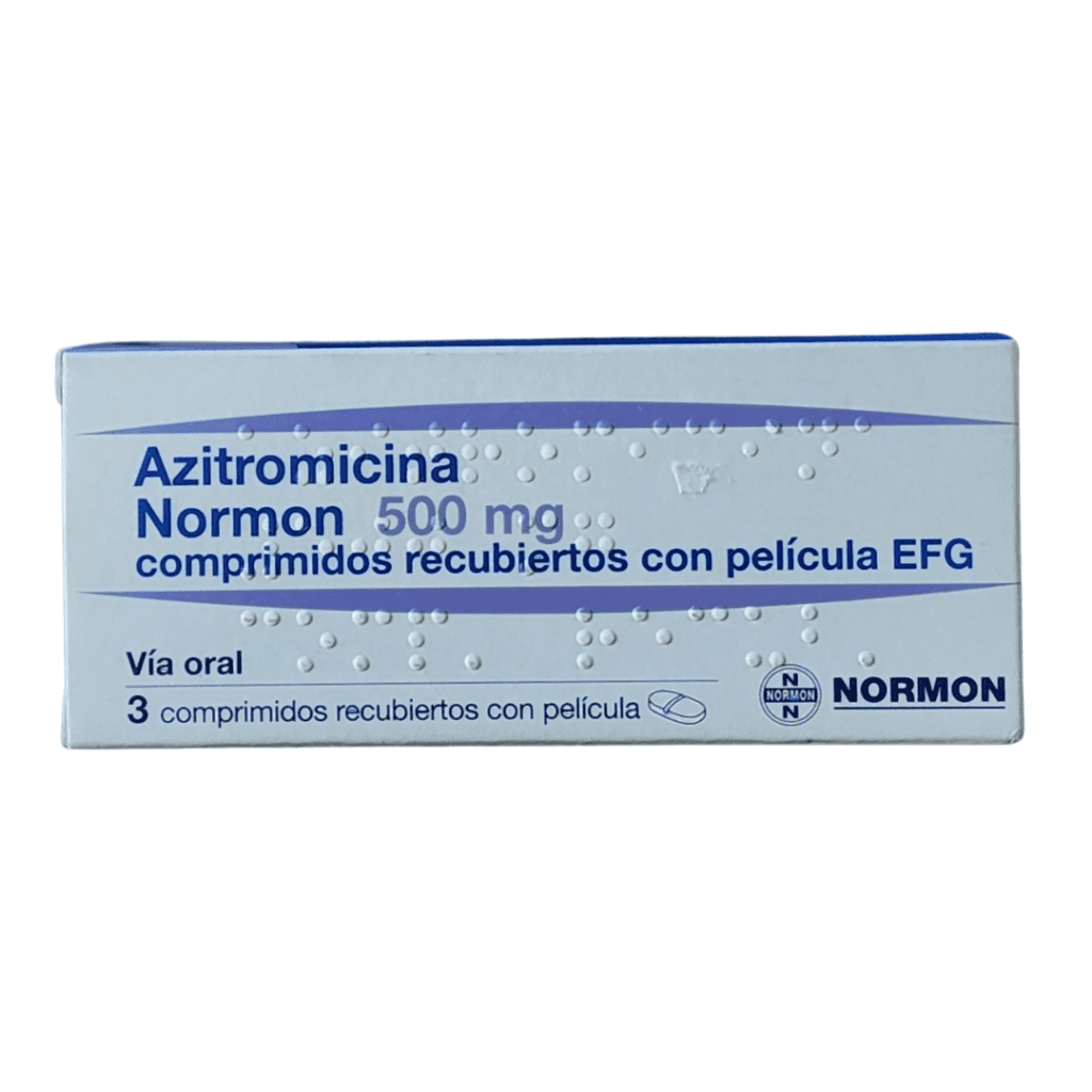 AZITROMICINA NORMON 500 MG X 3 COMP – Farmacia La Buena