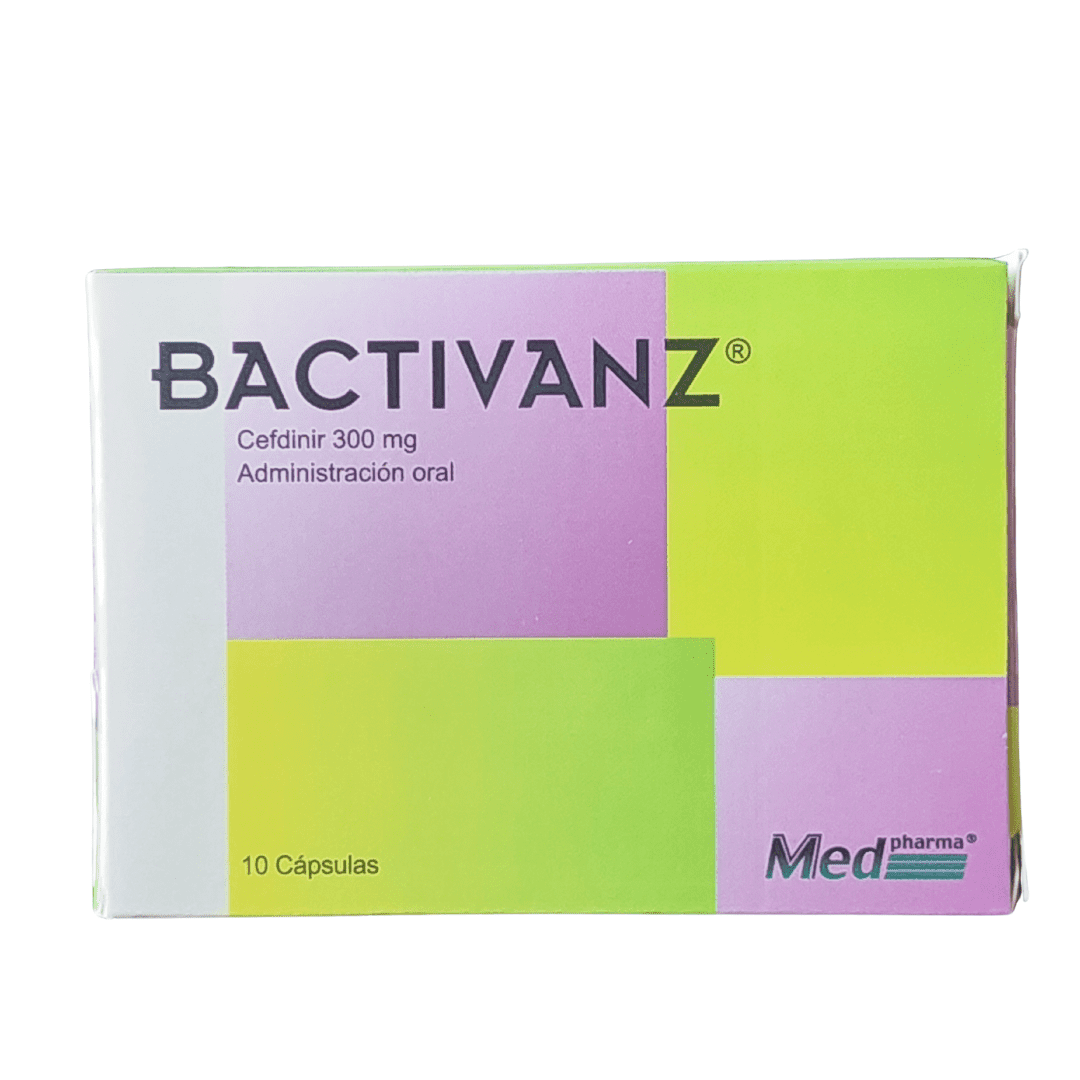 BACTIVANZ 300 MG X 10 CAPS – Farmacia La Buena