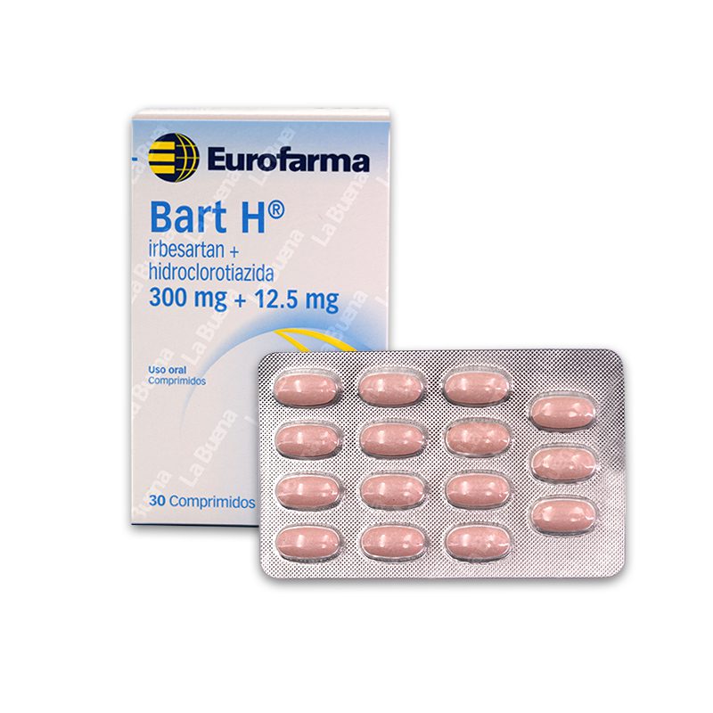 BART H 300+12.5 MG X 30 COMP – Farmacia La Buena