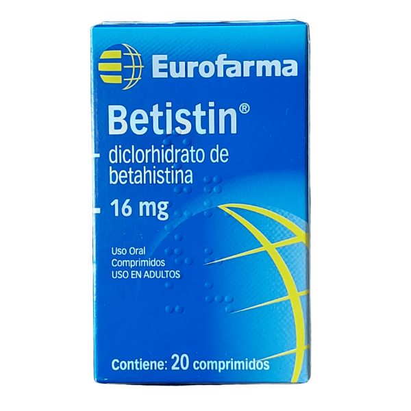 BETISTIN 16 MG X 20 COMP – Farmacia La Buena