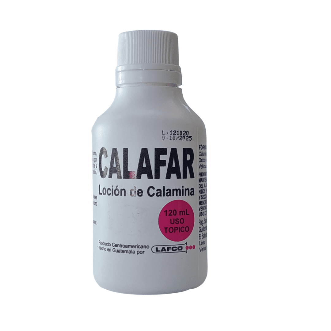 CALAFAR (CALAMINA) LOCION X 120ML (SIMPLE) – Farmacia La Buena