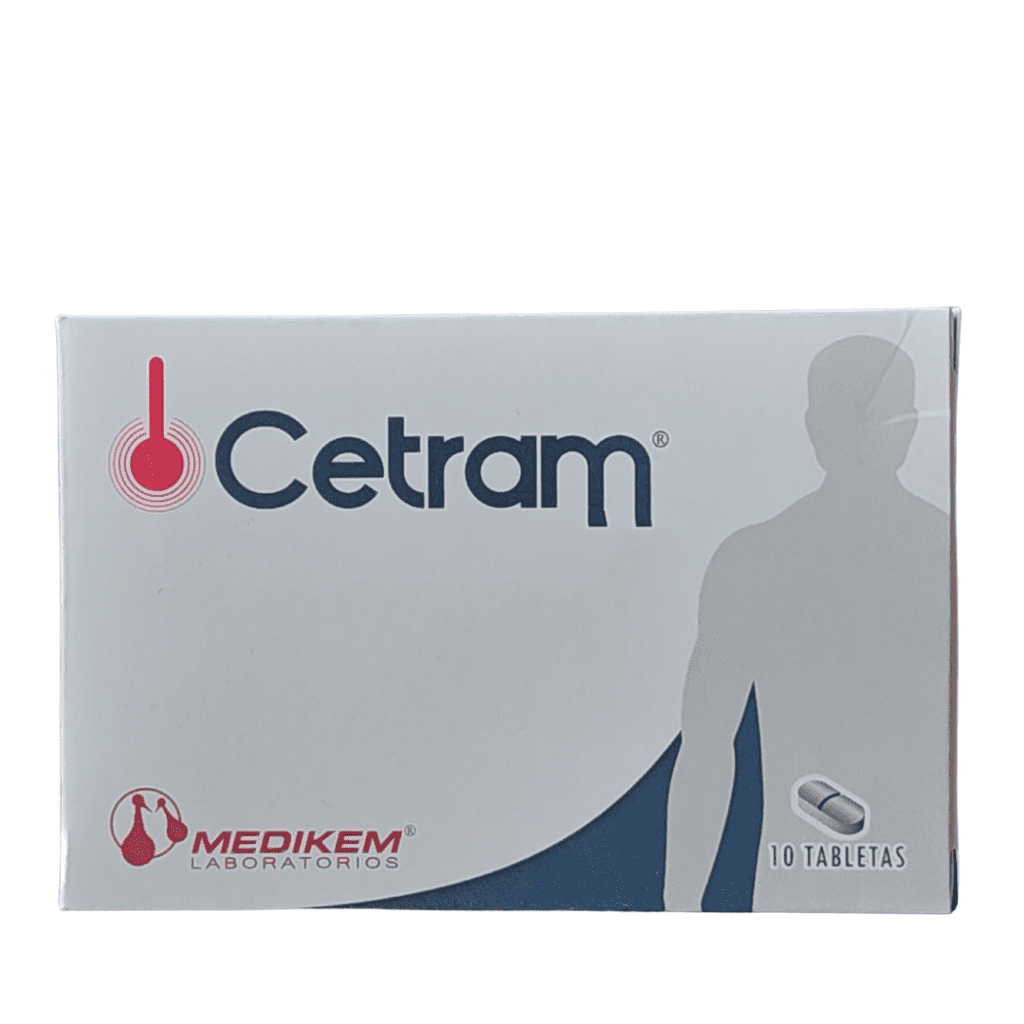 CETRAM 750MG (PARACETAMOL) X 10 TABLETAS – Farmacia La Buena