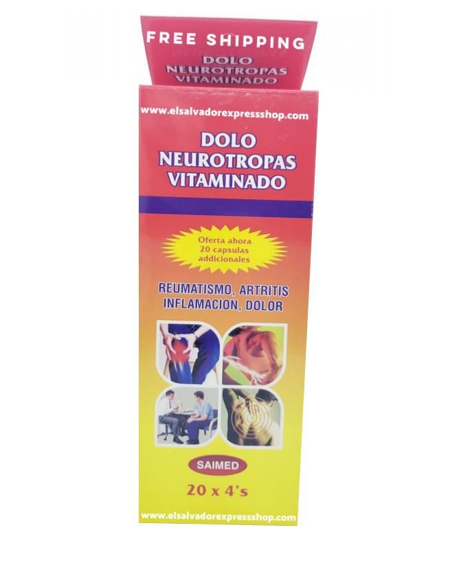 Dolo Neurotropas Vit Saimed Caja Disp X 4 Sob Farmacia La Buena